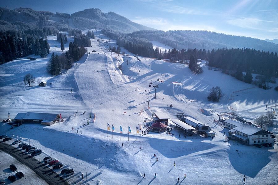 Aktiv Winter | Camping Grüntensee | Erholung pur direkt in den Allgäuer ...